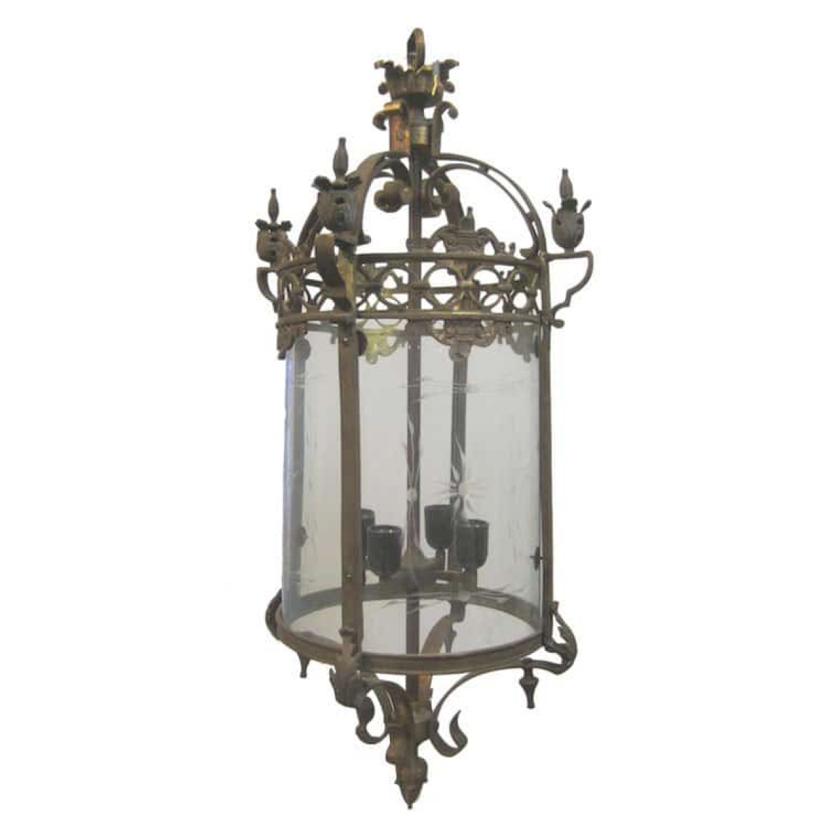 Lustre Champagne 148 cm de hauteur - Ligerio