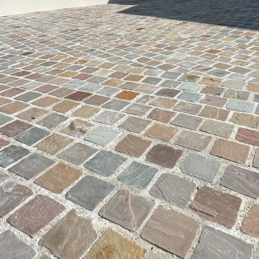 Pavé Kandla carrossable : pavage esthétique et durable - Ligerio