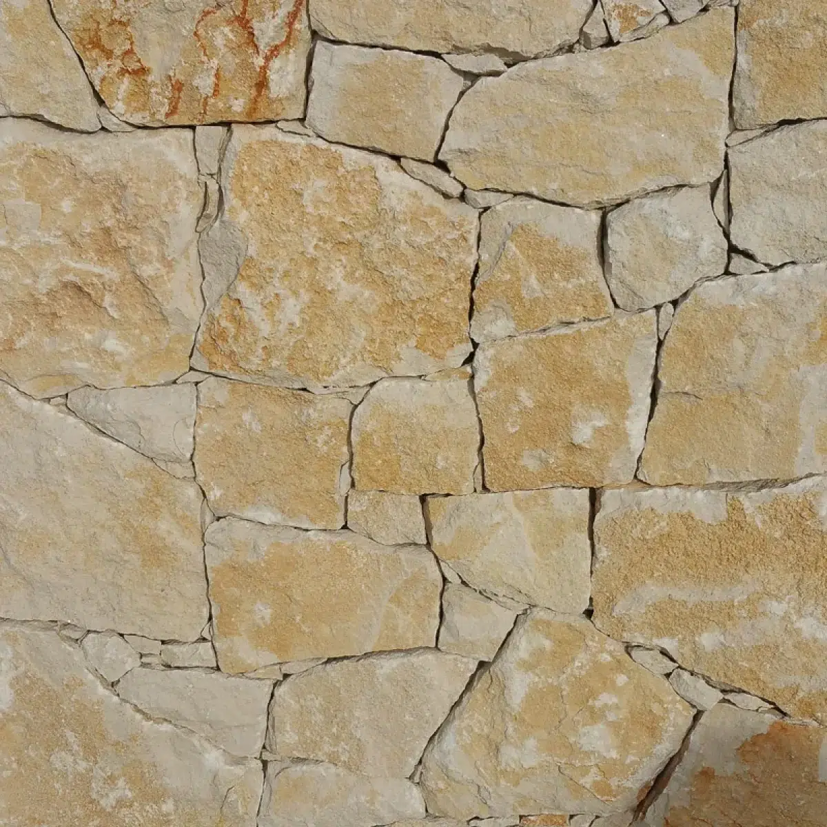 Pierre de parement naturelle Ocre - Ligerio