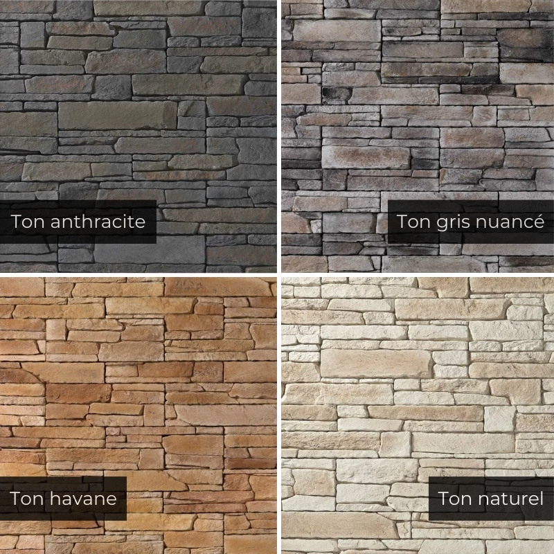 Pierre de parement Rocky Mountain (Orsol) - Ligerio