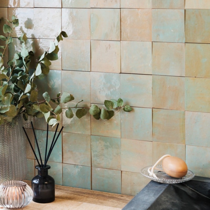 Zellige bleu clair - Ligerio